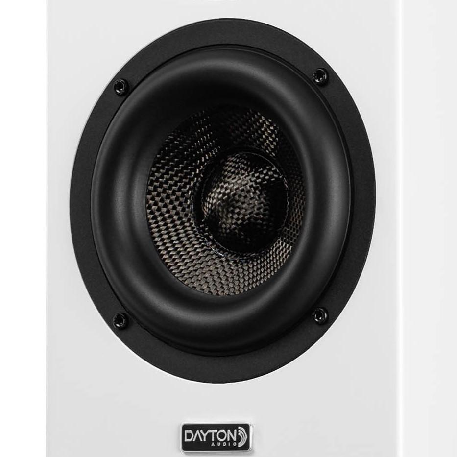 Dayton Audio OPAL1 Bookshelf Speaker Pair Gloss White